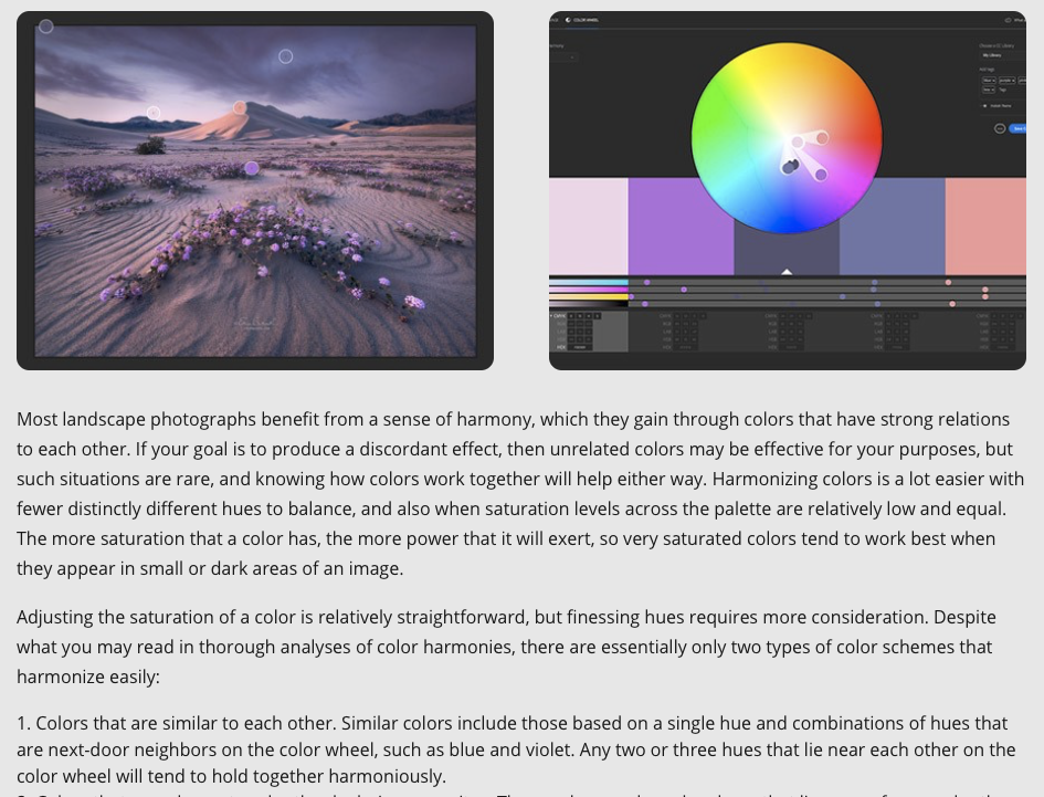 Erin Babnik Article on Color Theory in Landscape Photography